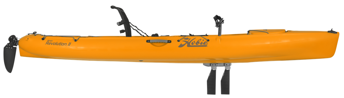 Hobie Mirage Revolution 11 – Papaya | Paths, Peaks, & Paddles